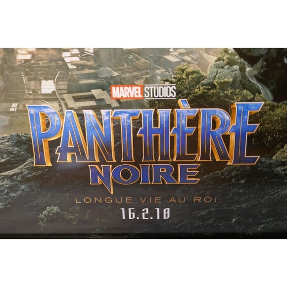 Art | Black Panther French Double Sided Movie Poster | Poshmark